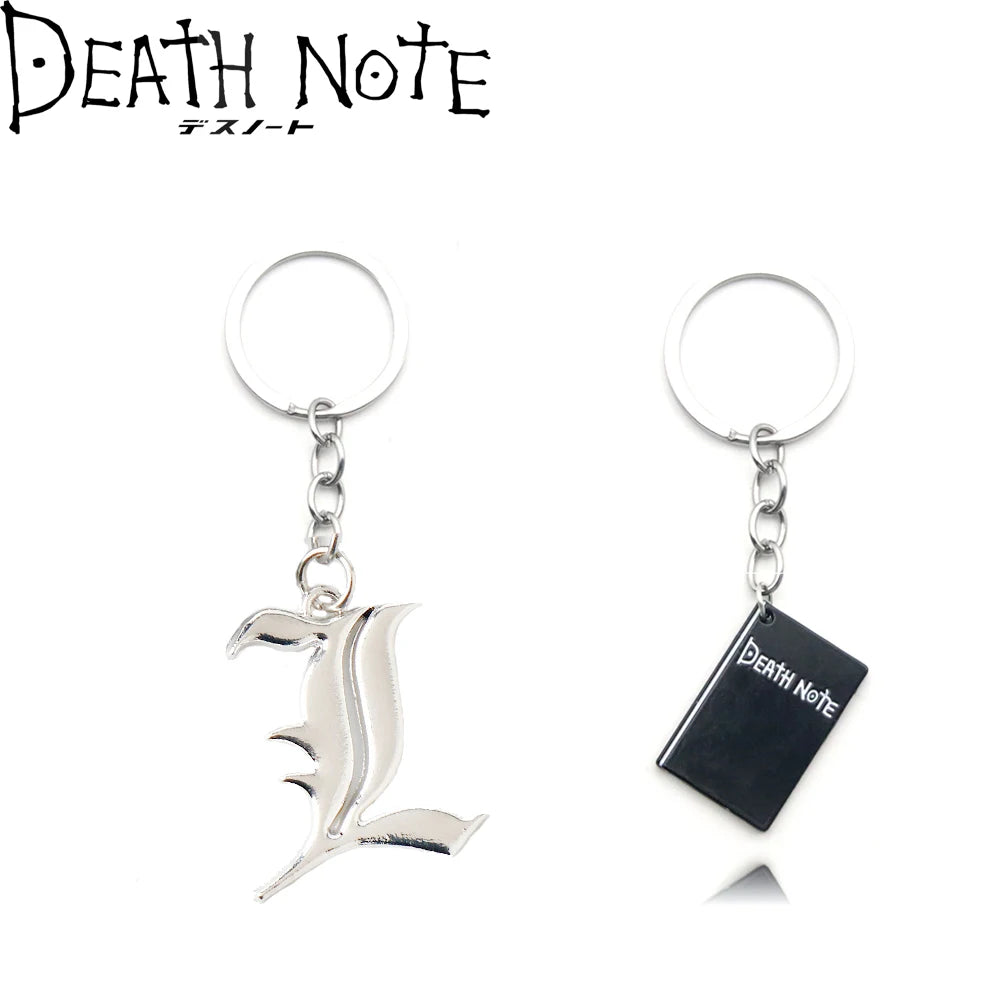 Death Note Symbole - Schlüsselanhänger & Halsketten & Ohrringe - Death ...